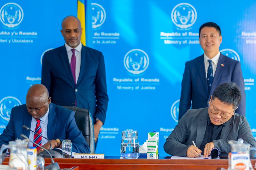 Rwanda and China Sign Cooperation Agreement in Justice Sector - The ...